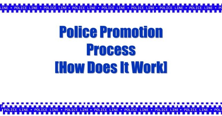 How Does The Promotion Process Work Within The Police Force In The Uk ...